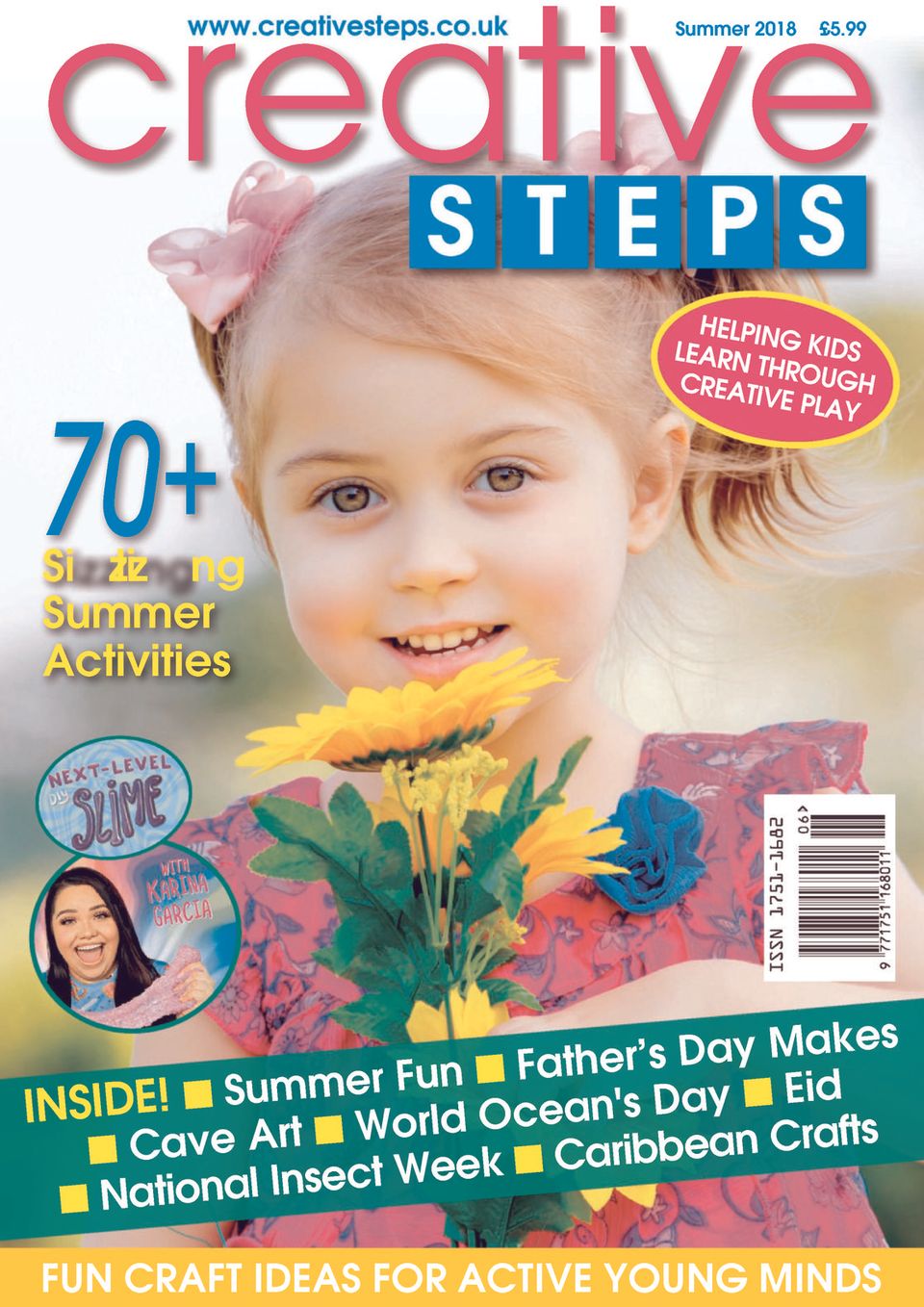 Creative Steps-Summer 2018, Issue 58 Magazine