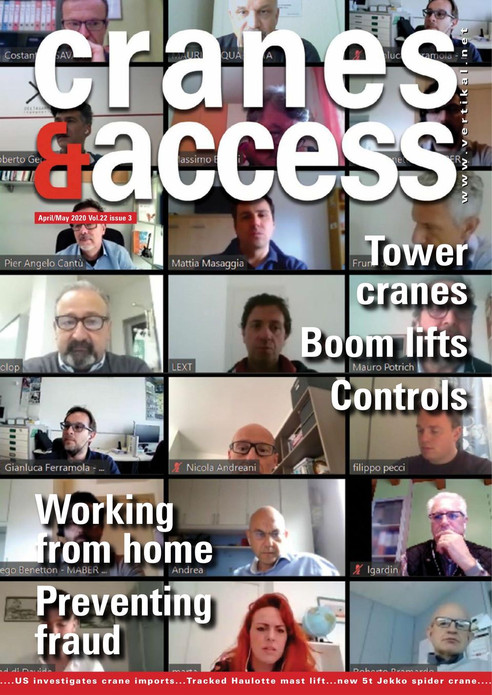 Cranes & Access-April/May 2020 Magazine - Get your Digital Subscription