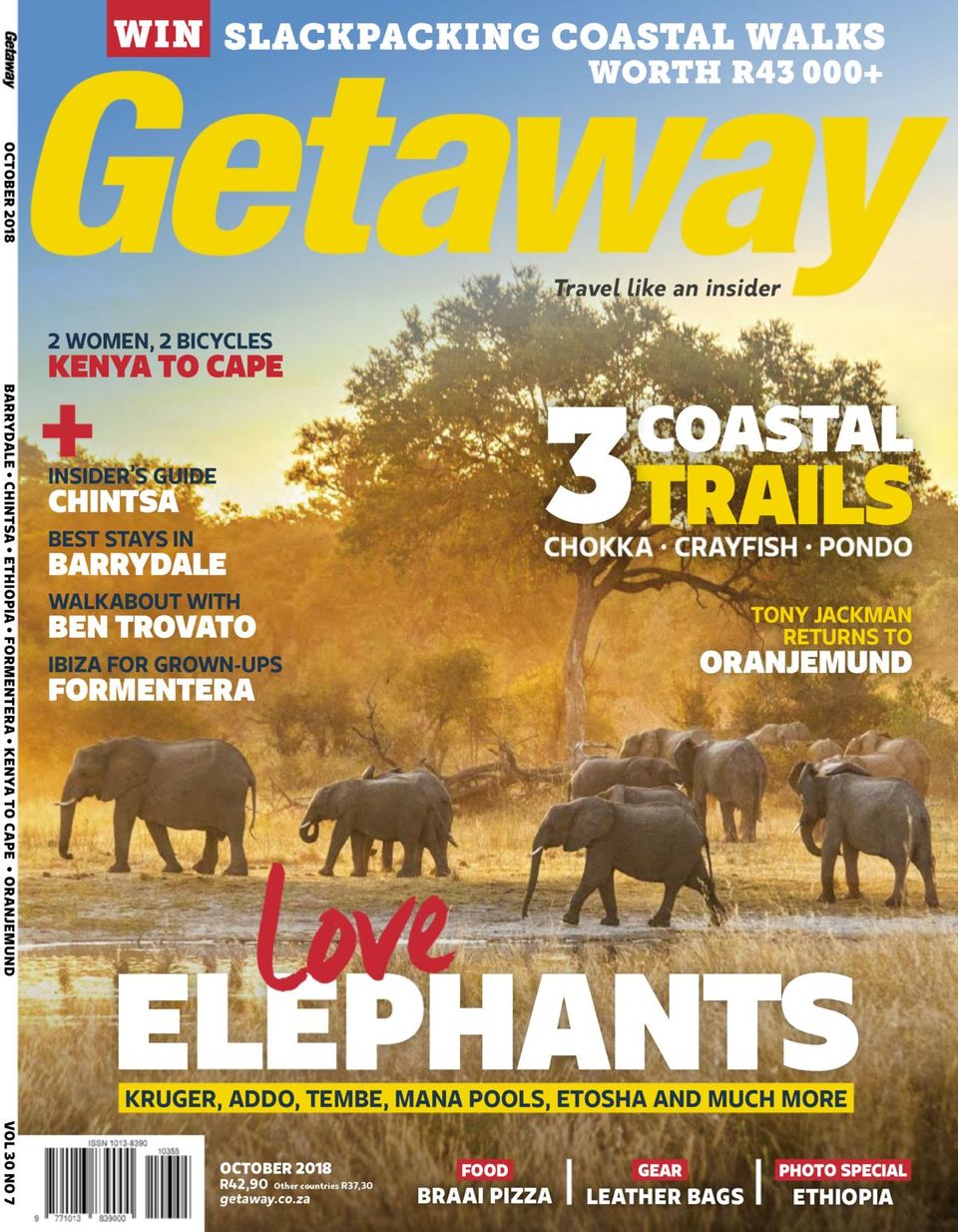 Get digital access to Getaway - October 2018 issue | Magzter.com