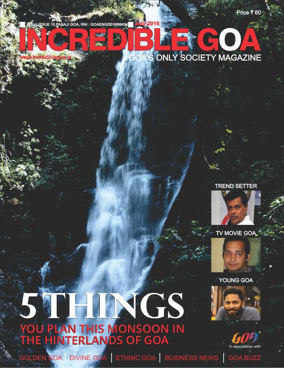 Incredible Goa-July 2016 Magazine - Get your Digital Subscription