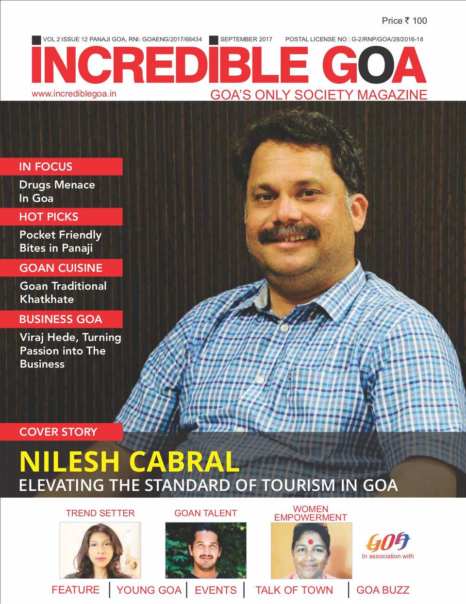 Get digital access to Incredible Goa - September 2017 issue | Magzter.com