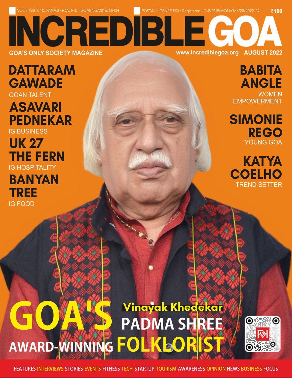 Get digital access to Incredible Goa - August 2022 issue | Magzter.com