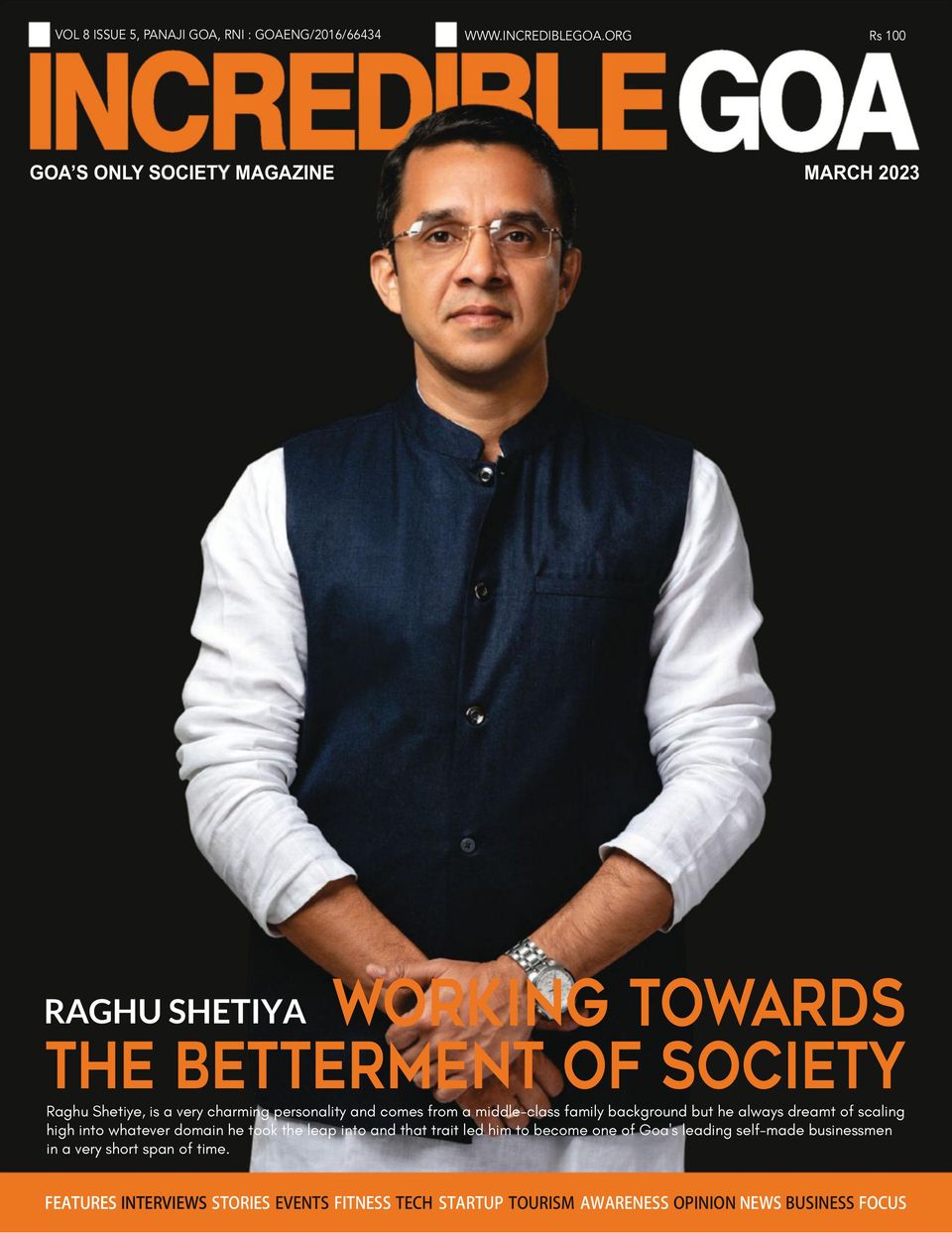 Get digital access to Incredible Goa - March 2023 issue | Magzter.com
