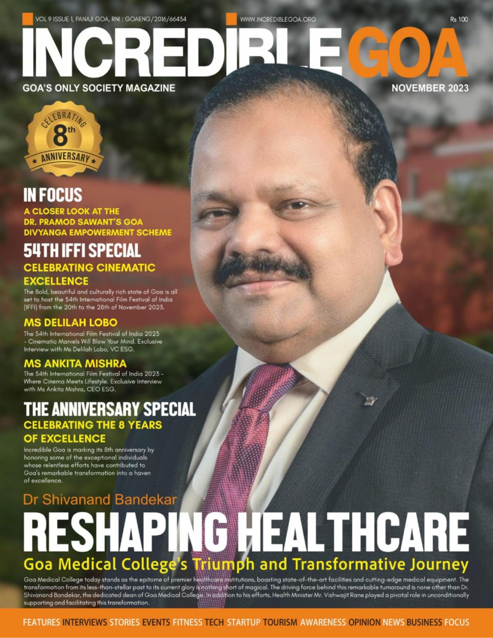 Get digital access to Incredible Goa - November 2023 issue | Magzter.com