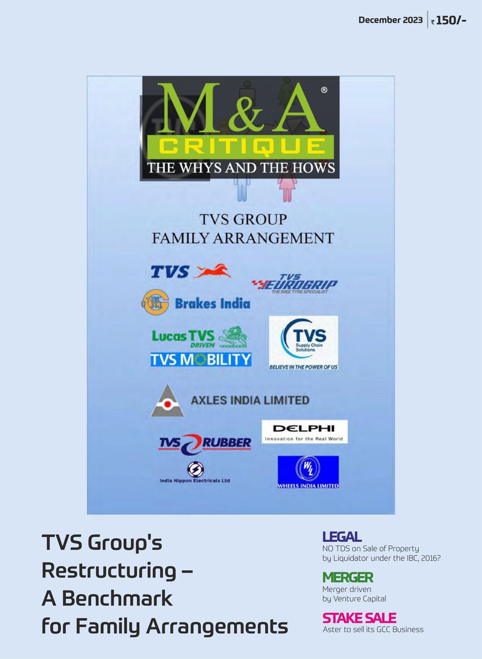 M & A Critique Magazine - Get your Digital Subscription