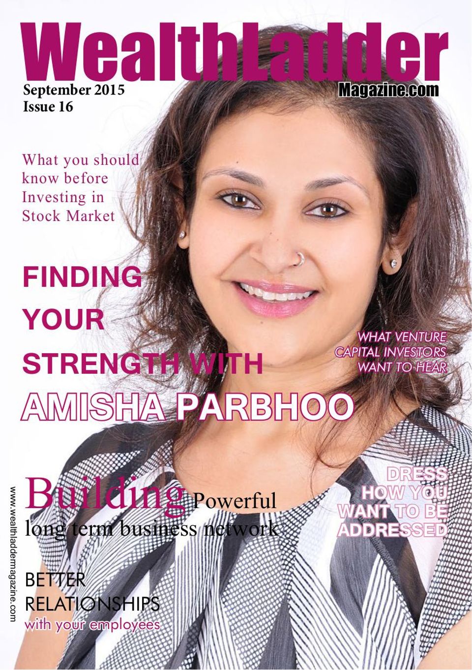 Wealth Ladder Magazine-September 2015 Magazine Wealth Ladder Magazine-September 2015 Magazine