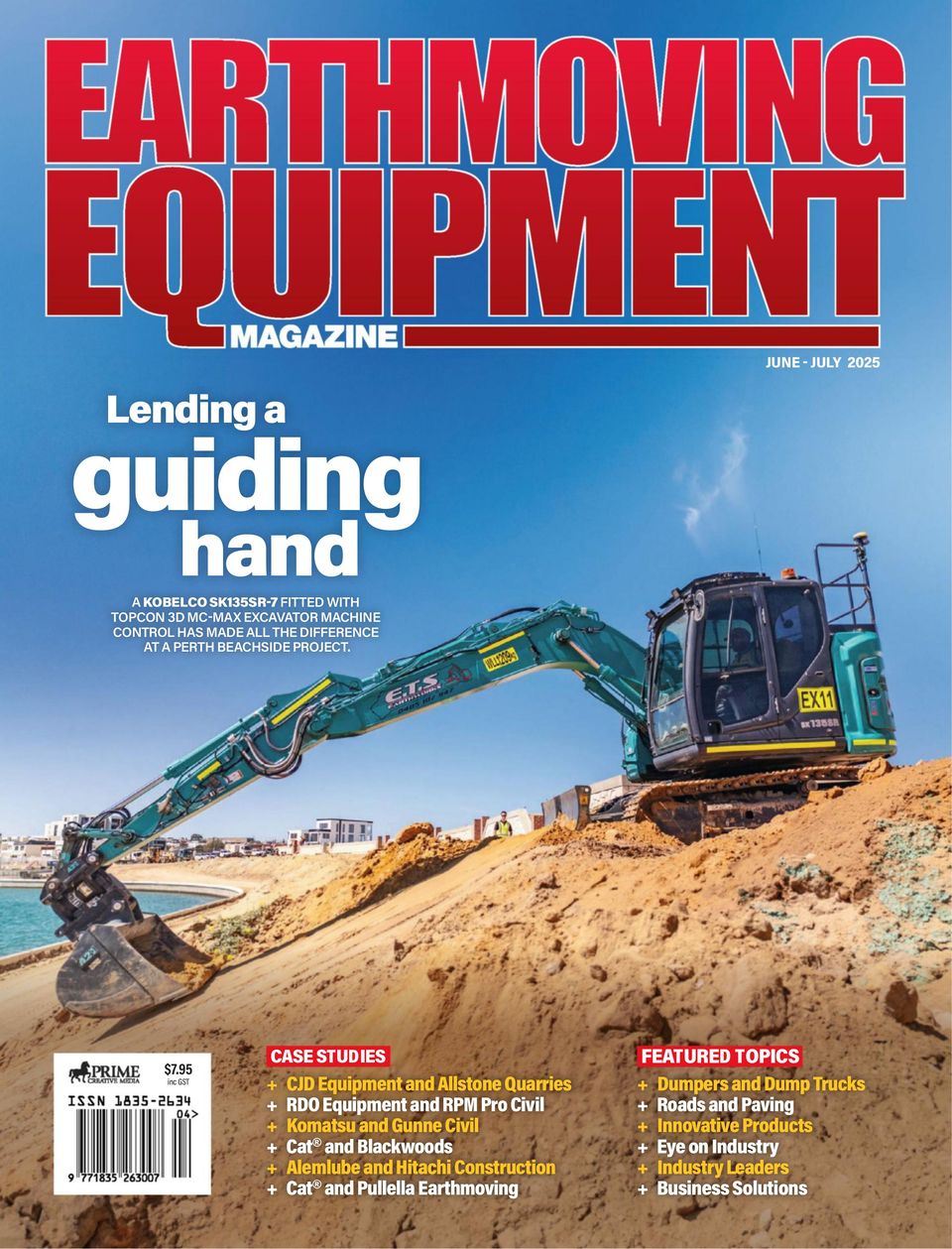 Get digital access to Earthmoving Equipment Magazine Magazine | Magzter.com