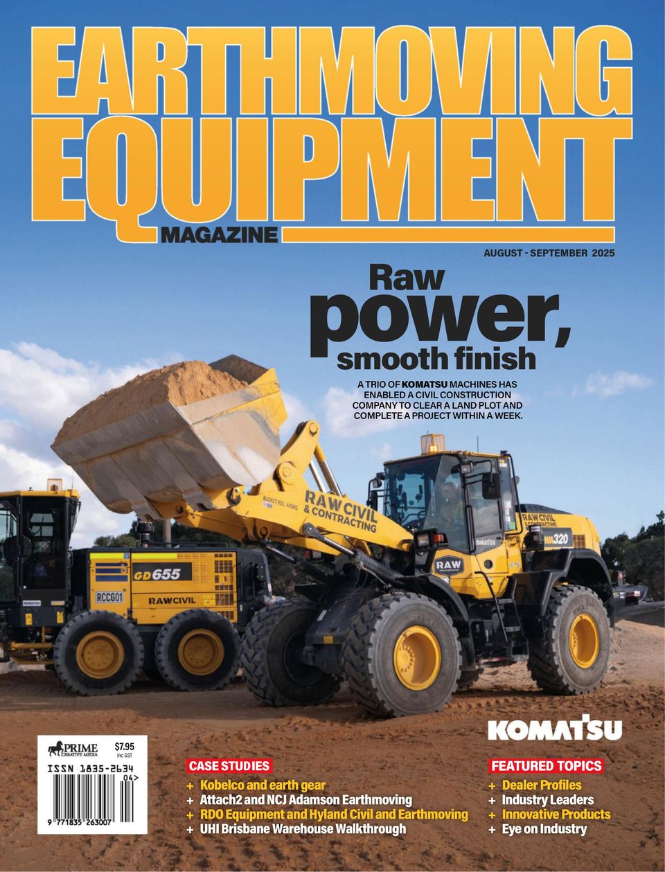 Get digital access to Earthmoving Equipment Magazine Magazine | Magzter.com