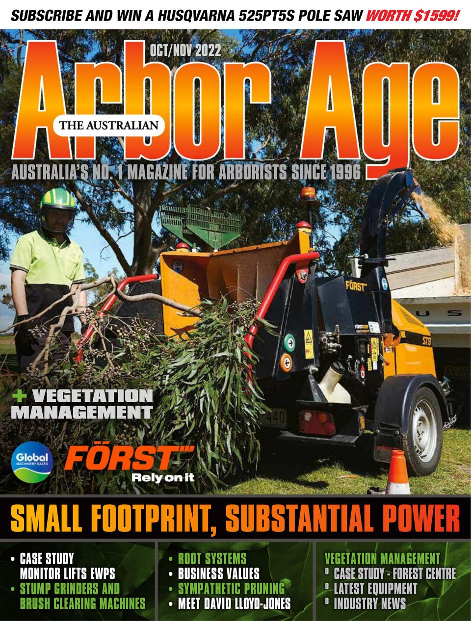 The Australian Arbor Age Magazine -October - November 2022 Magazine