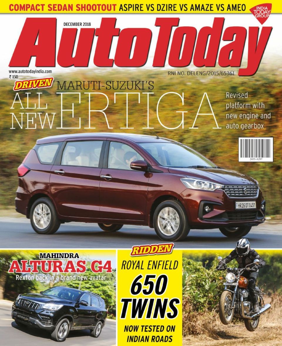 Auto Today-December 2018 Magazine - Get your Digital Subscription