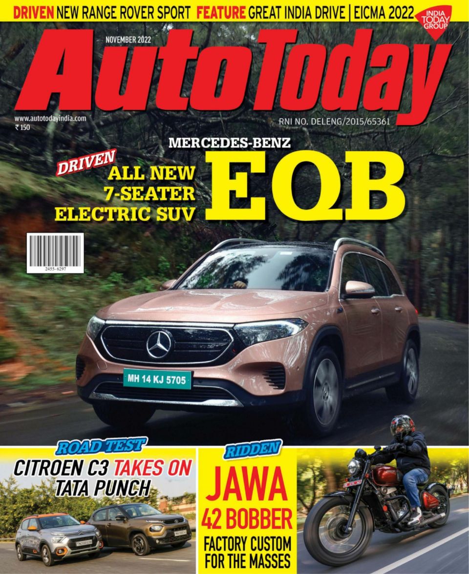Get digital access to Auto Today - November 2022 issue | Magzter.com