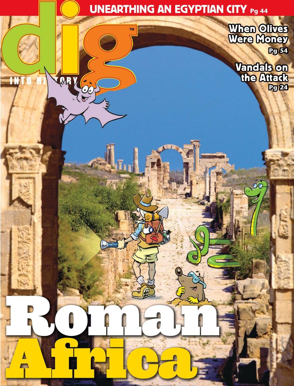 Dig Into History Magazine for Kids and Teens-January 2016 Magazine