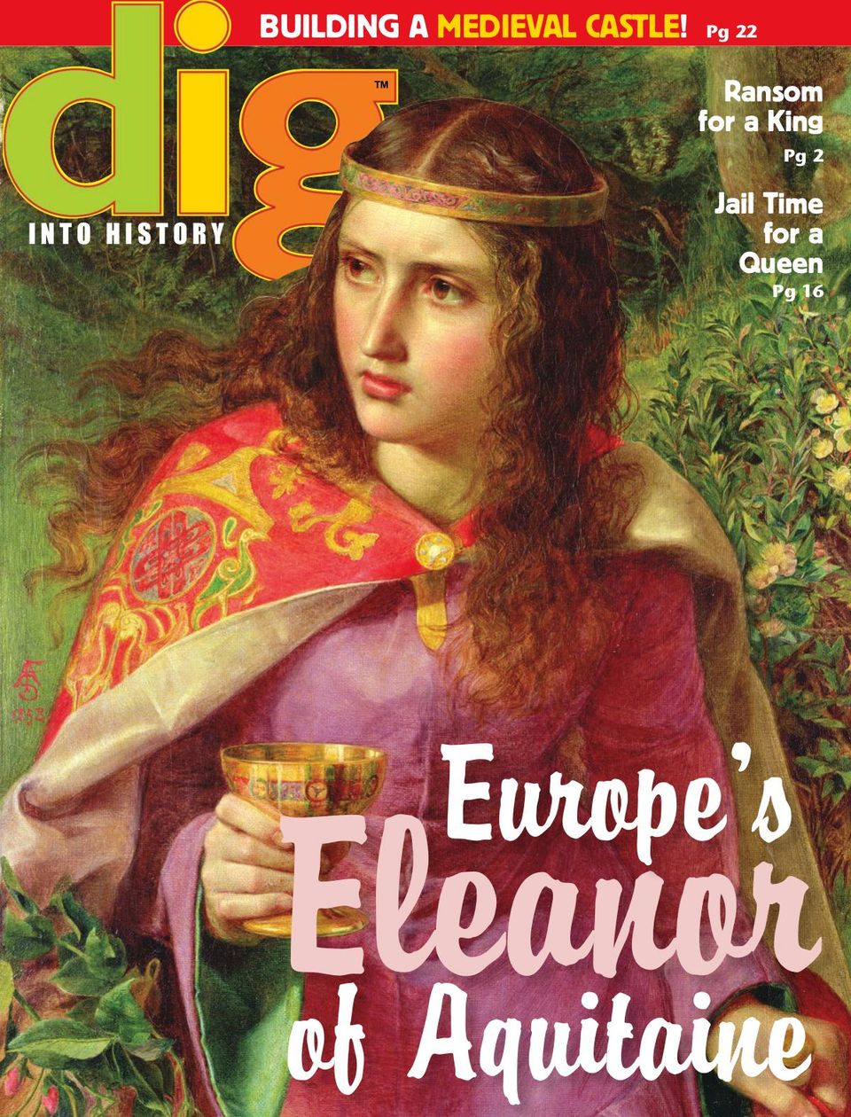 Dig Into History Magazine for Kids and Teens-March 2016 Magazine