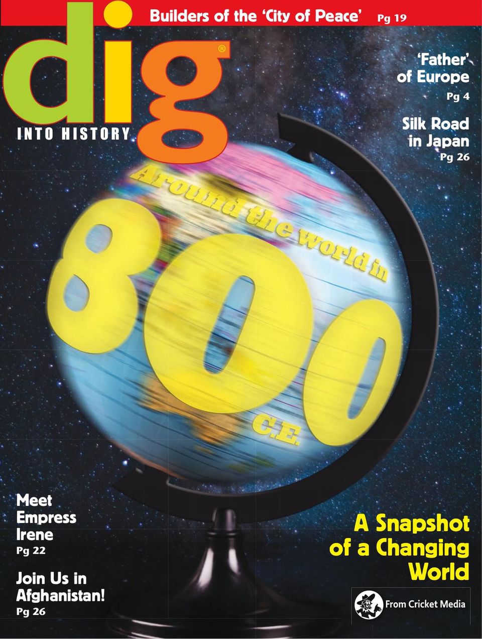 Dig Into History Magazine for Kids and Teens-January 2018 Magazine