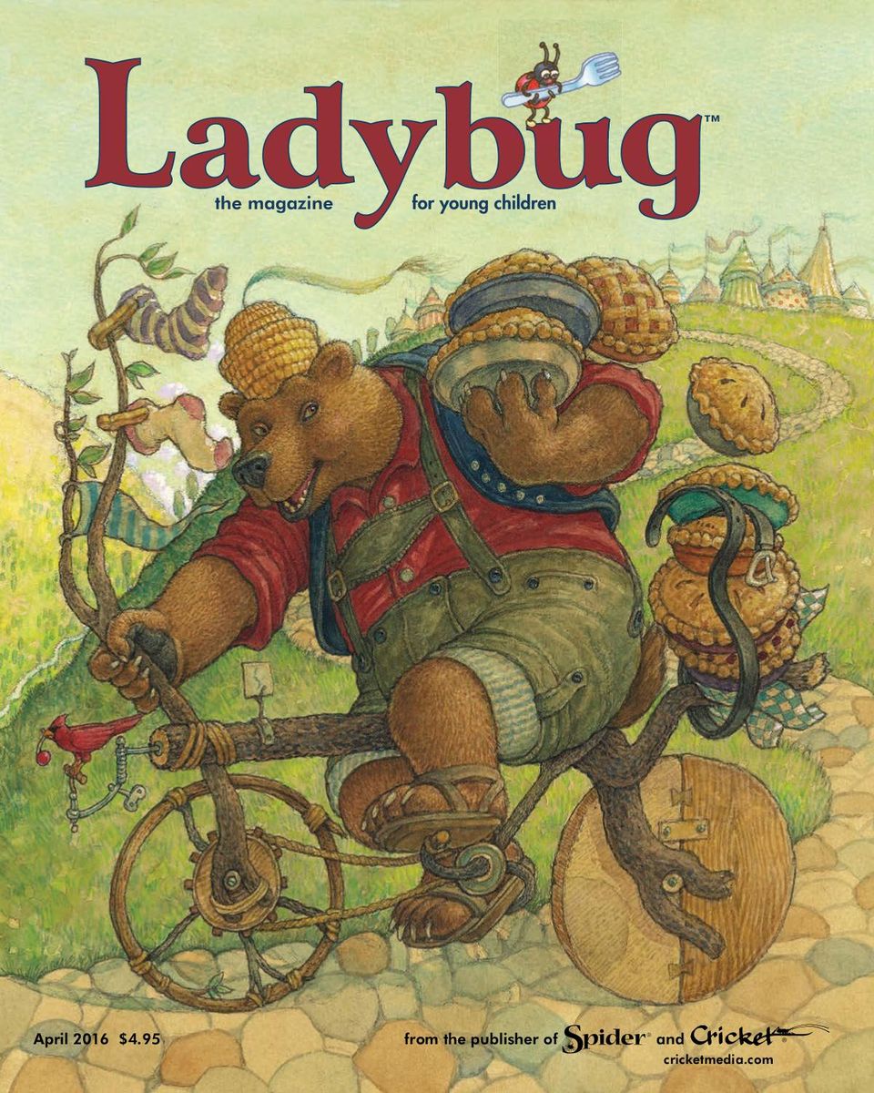 Ladybug Magazine for Kids-April 2016 Magazine