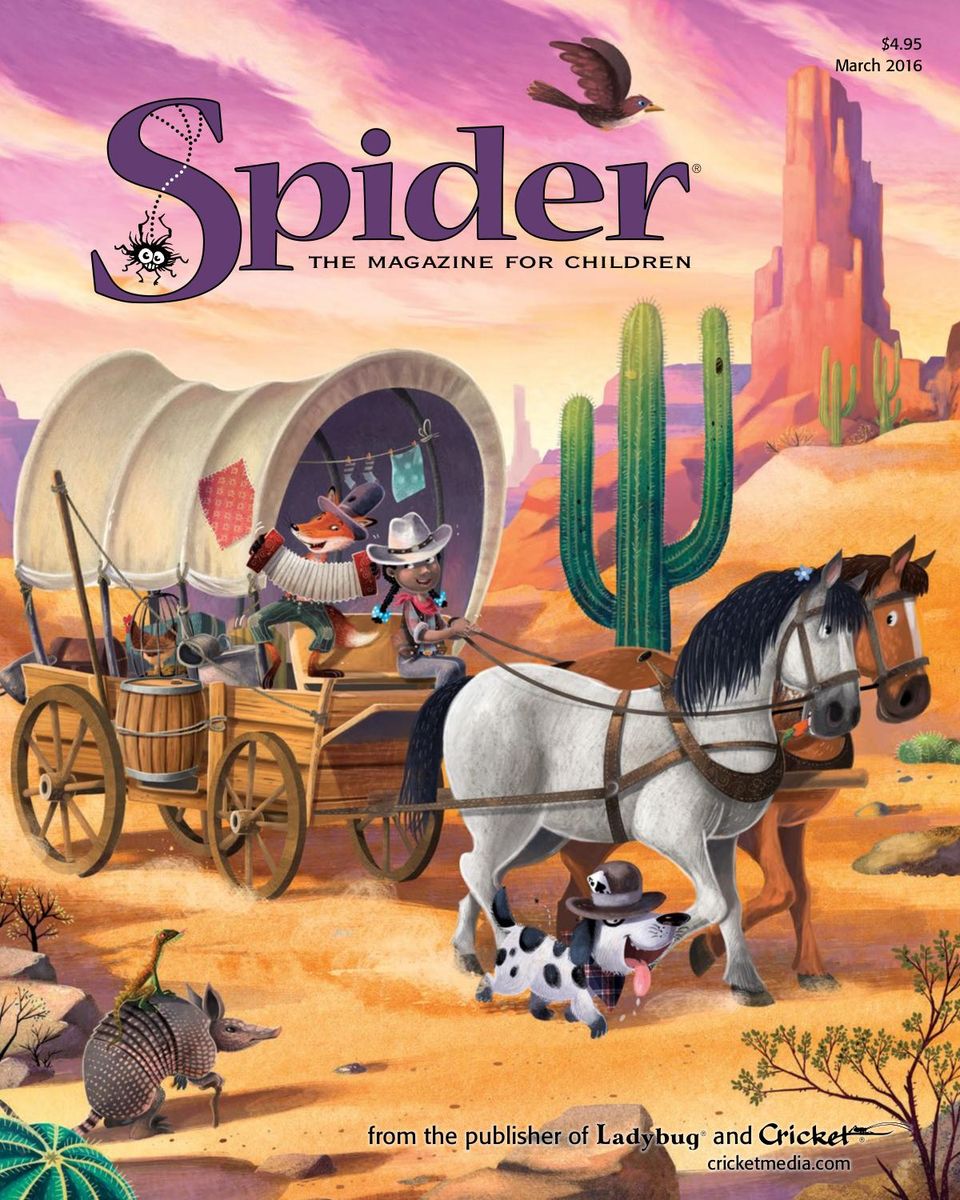 Spider Magazine for Kids-March 2016 Magazine
