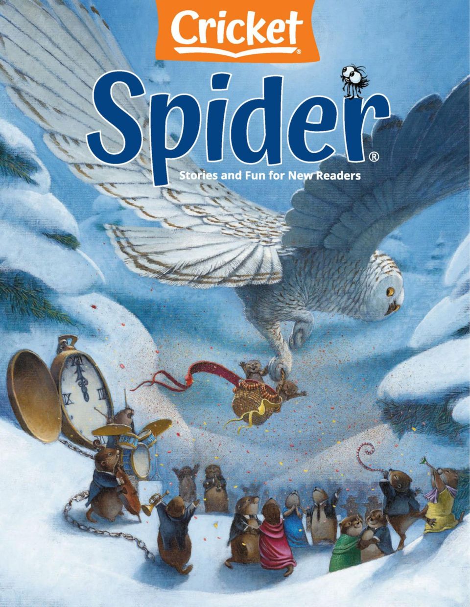 Spider Magazine for Kids-January 2023 Magazine