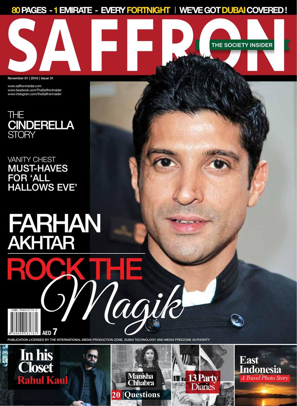Saffron - The Society Insider Magazine - Get your Digital Subscription