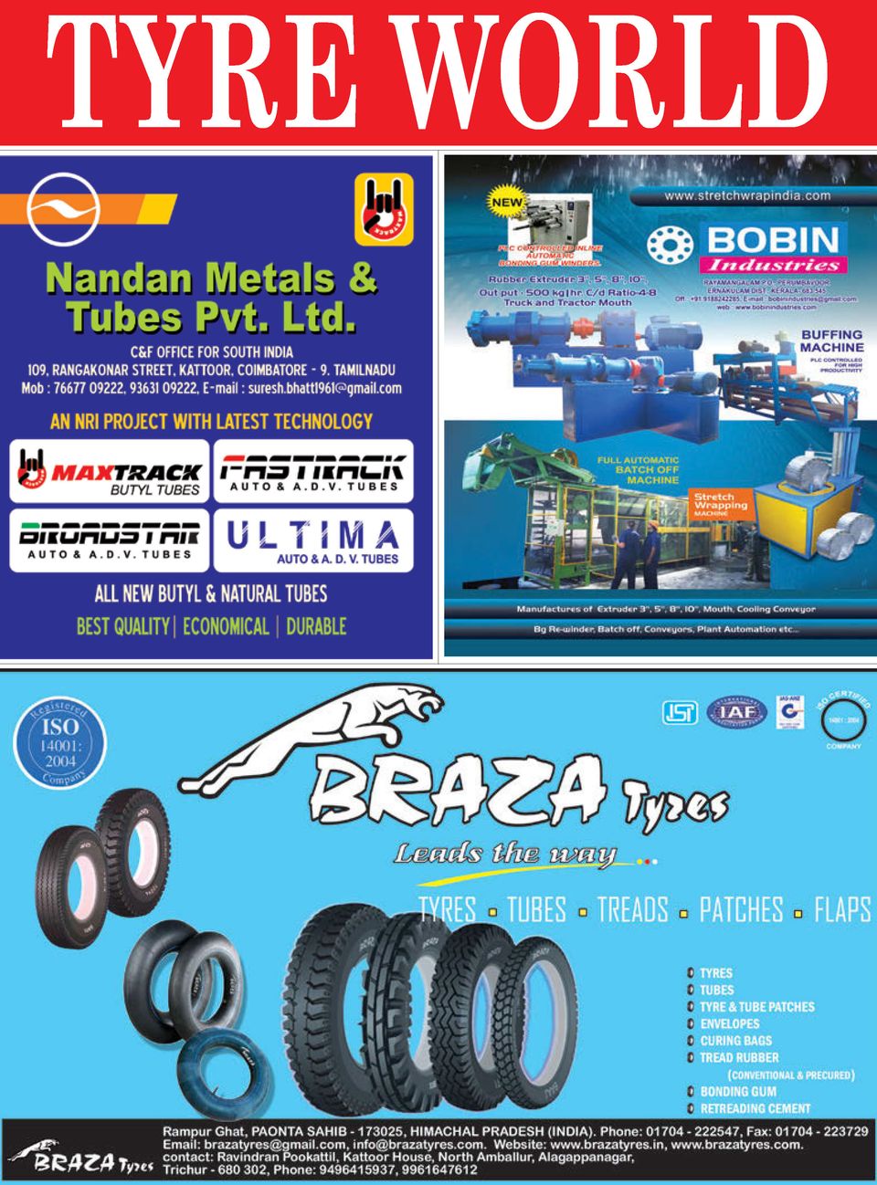 Get digital access to TYRE WORLD Magazine | Magzter.com