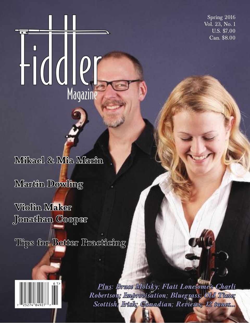 Fiddler Magazine-Spring 2016 Magazine - Get your Digital Subscription