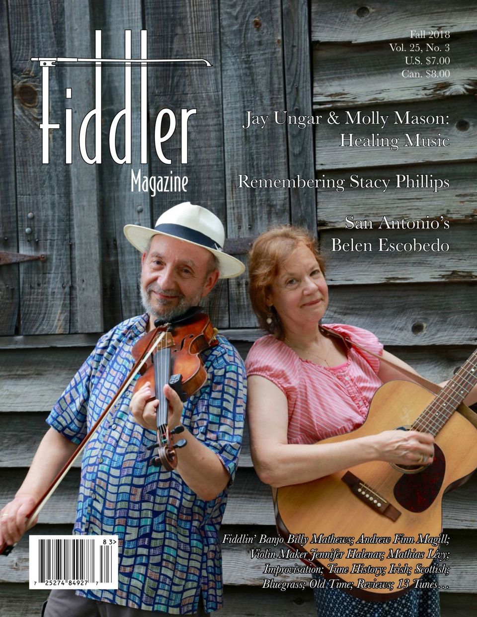 Fiddler Magazine-Fall 2018 Magazine - Get your Digital Subscription