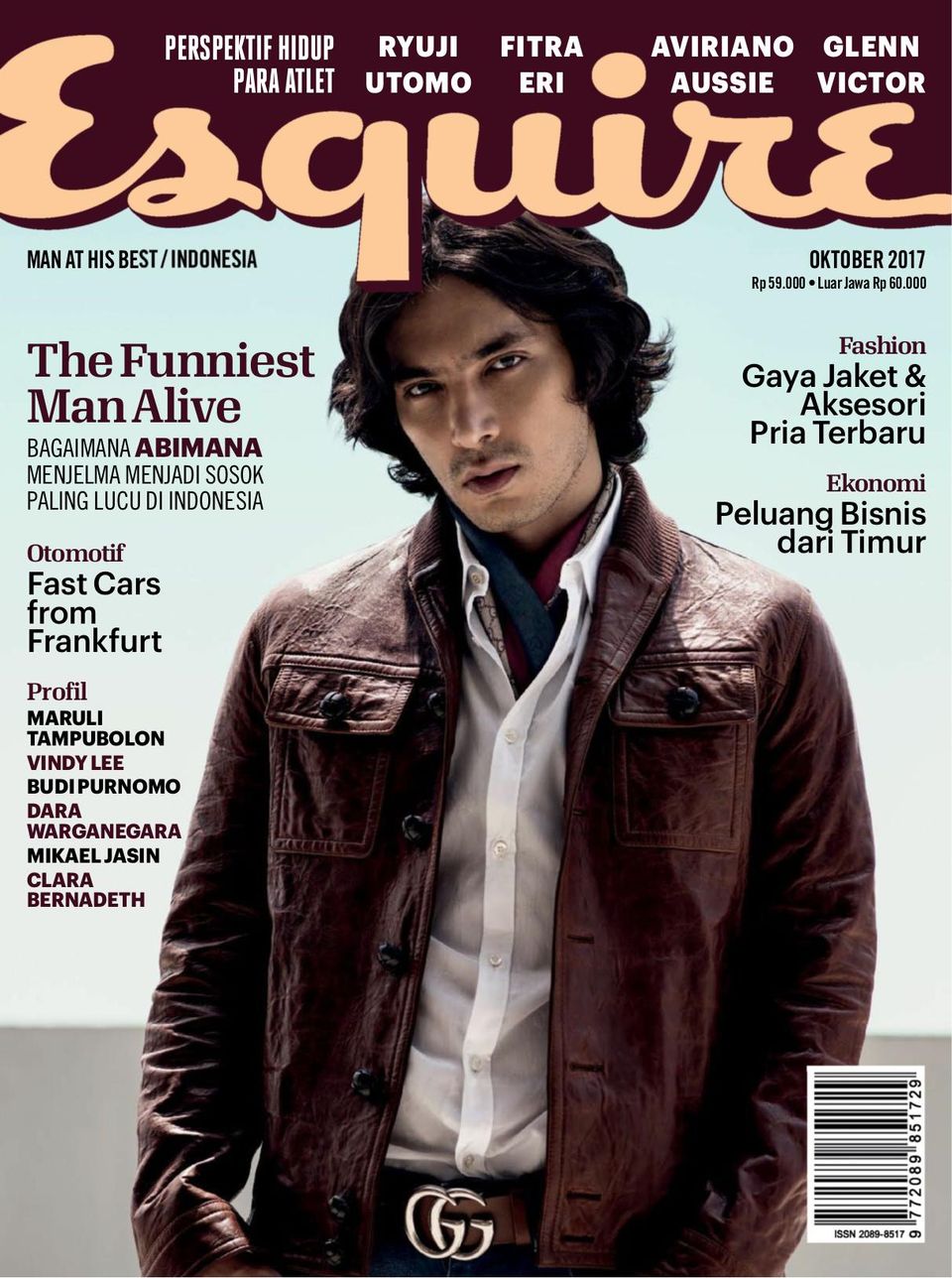 Esquire Indonesia - October 2017号のデジタル版にアクセス | Magzter.com