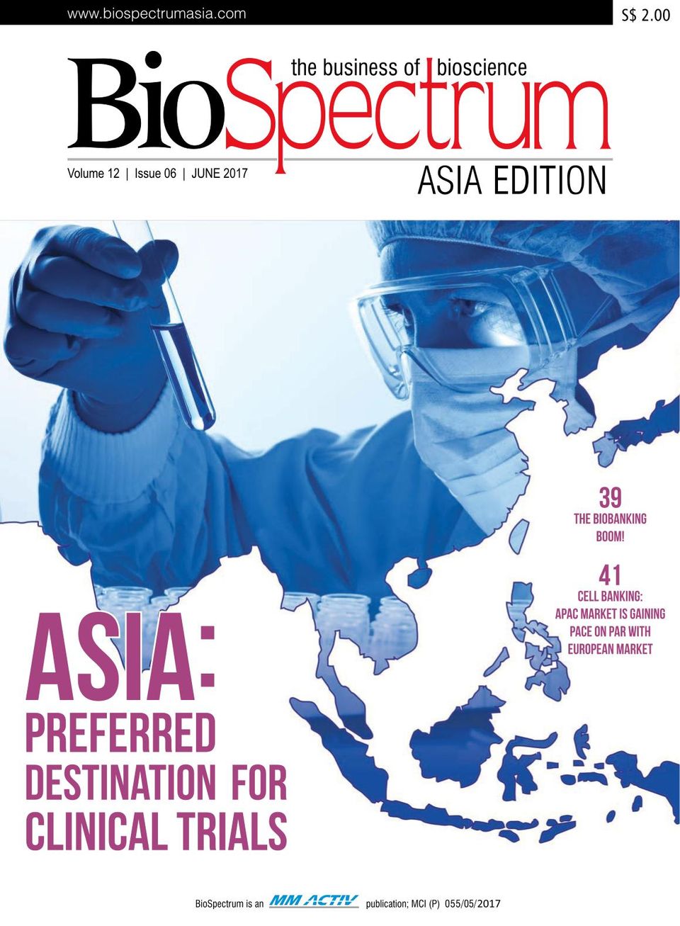Get digital access to BioSpectrum Asia - June 2017 issue | Magzter.com