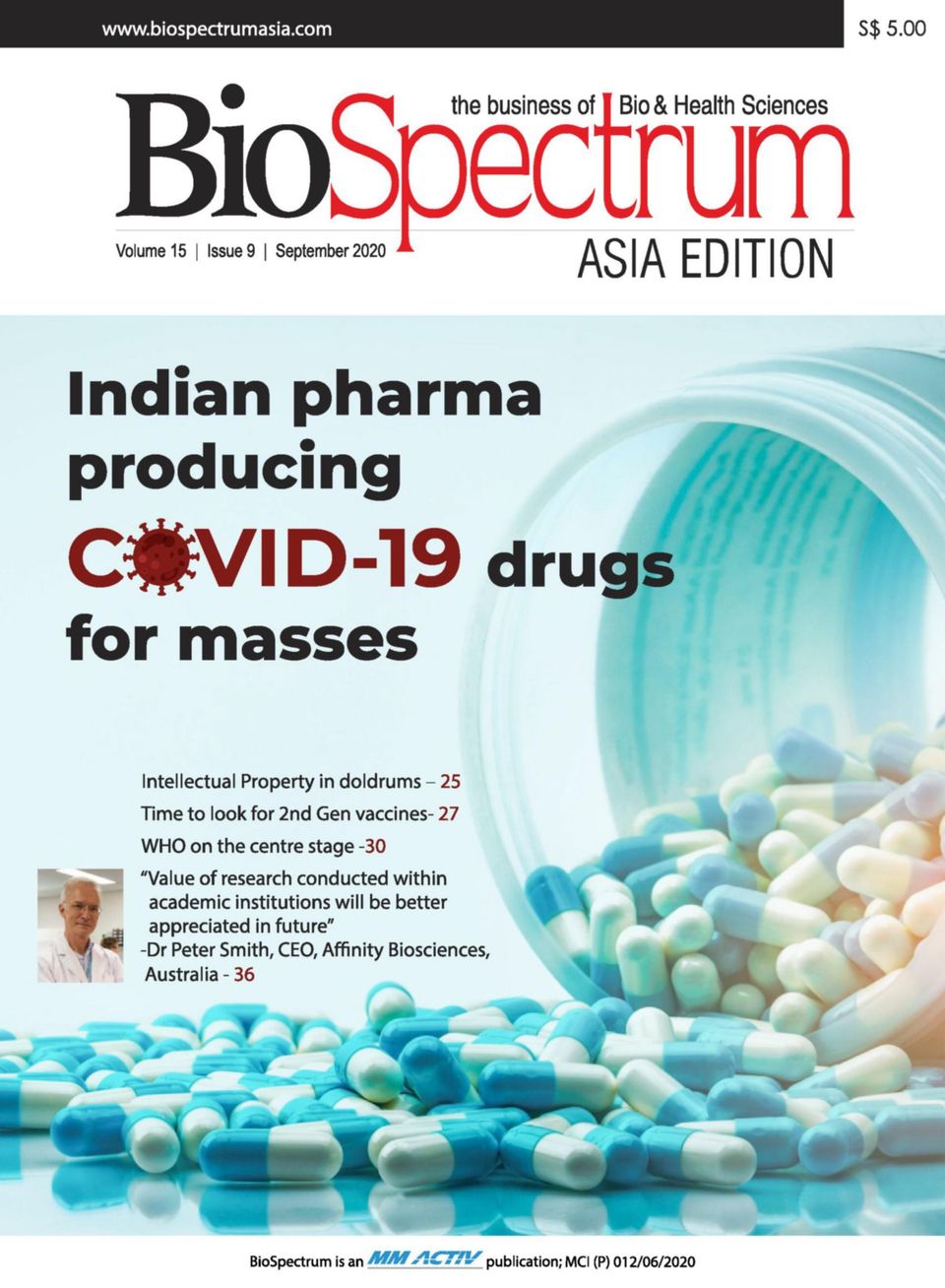 Get digital access to BioSpectrum Asia - September 2020 issue | Magzter.com