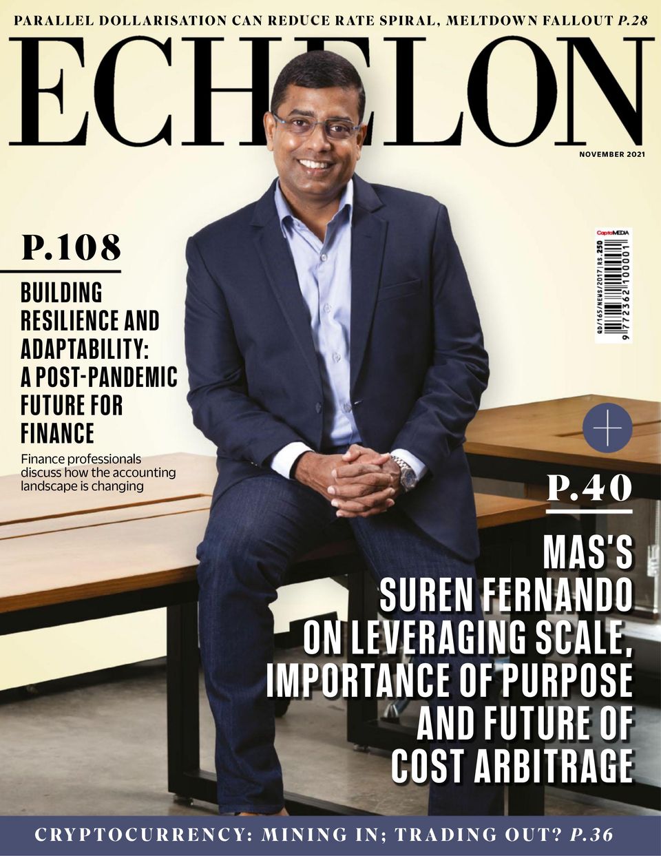 Get digital access to Echelon Magazine - November 2021 issue | Magzter.com