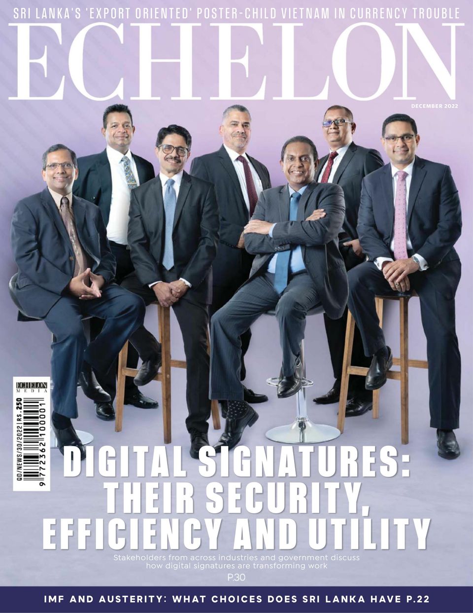 Get digital access to Echelon Magazine - December 2022 issue | Magzter.com