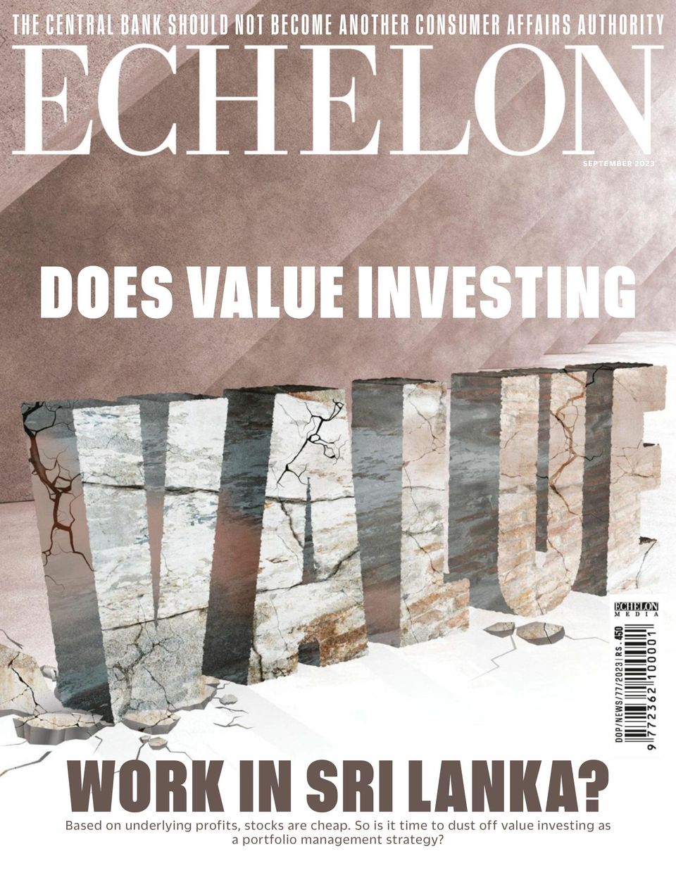 Get digital access to Echelon Magazine - September 2023 issue | Magzter.com