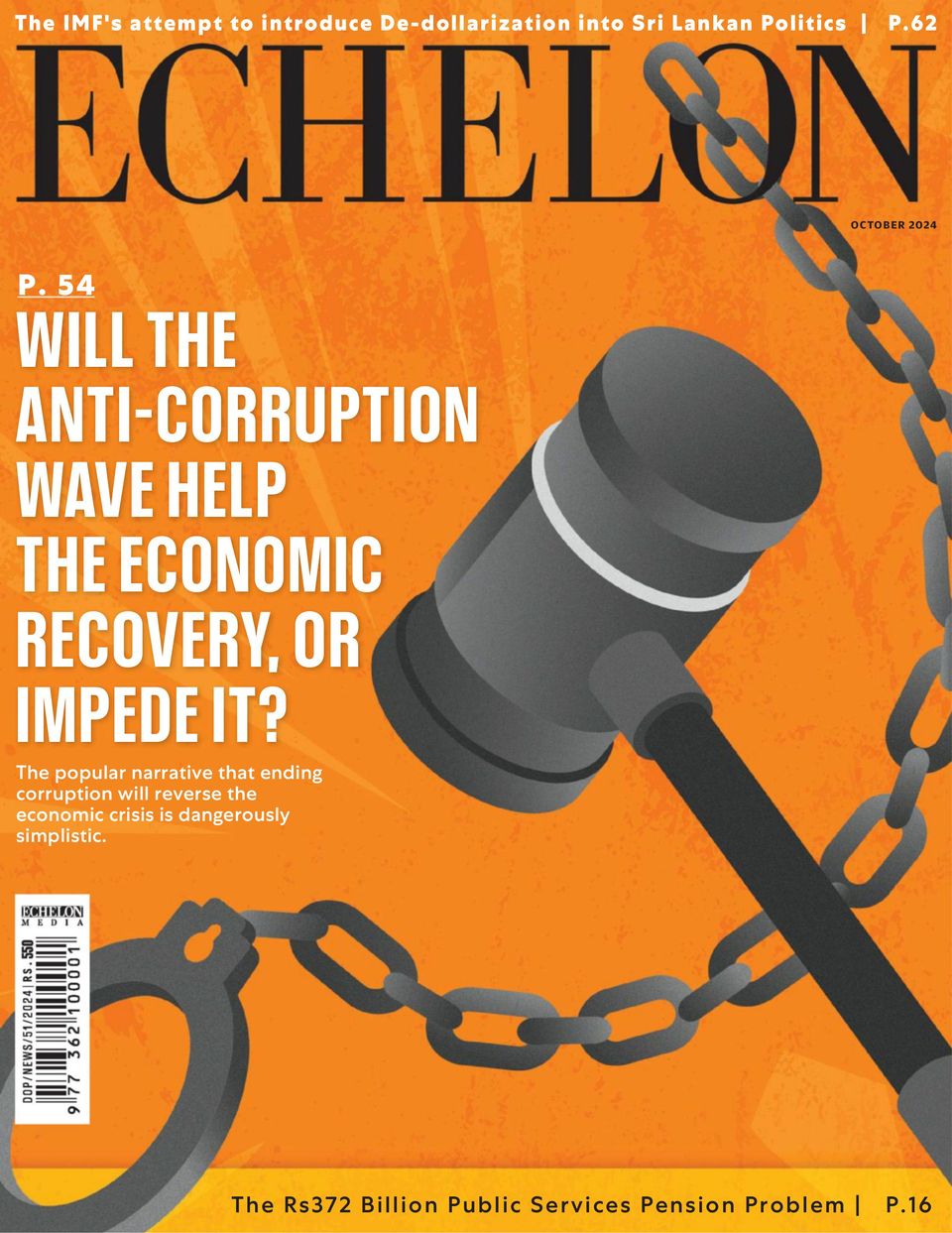 Get digital access to Echelon Magazine - October 2024 issue | Magzter.com