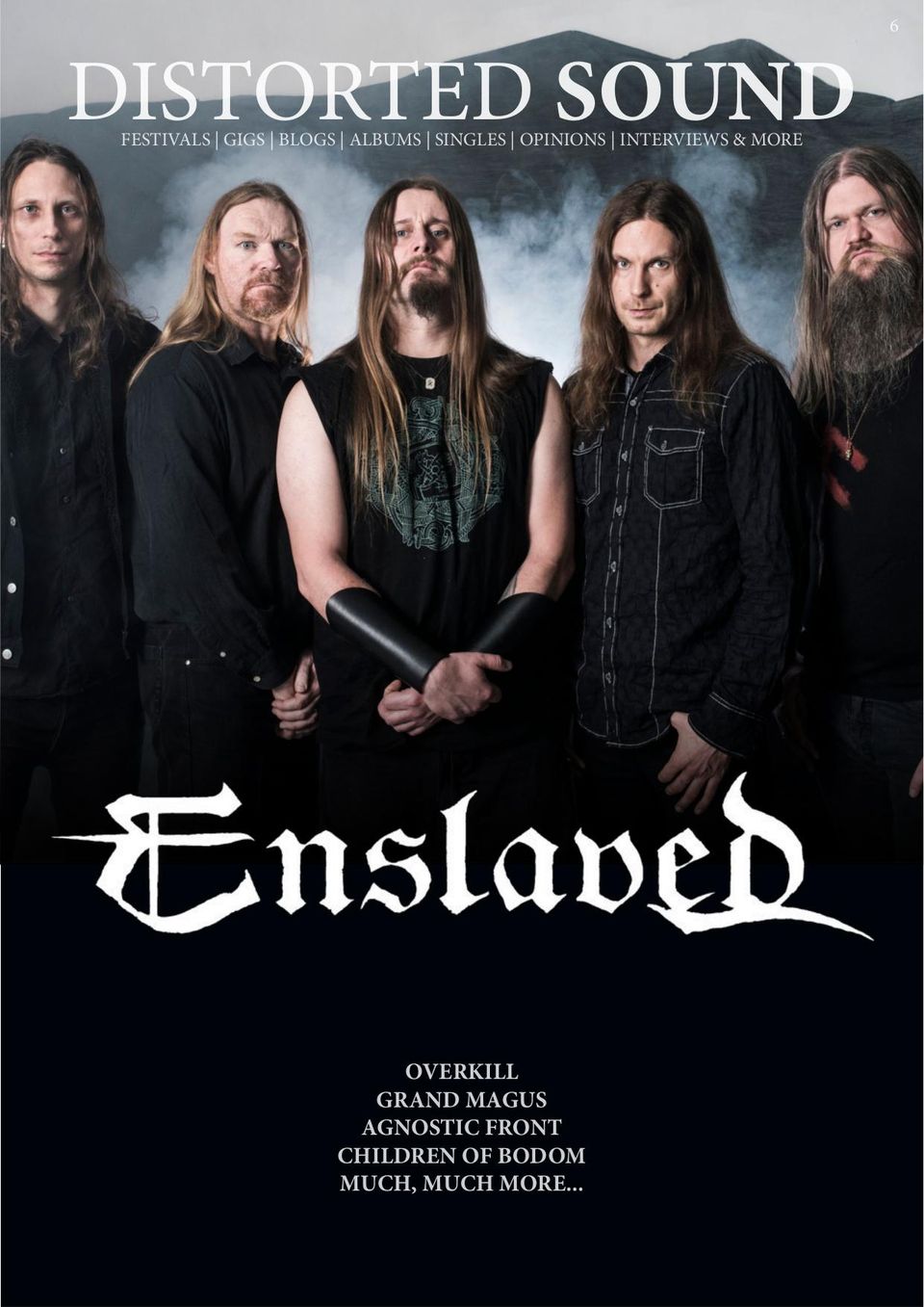 Distorted Sound-Issue 6/October Magazine - Get your Digital Subscription