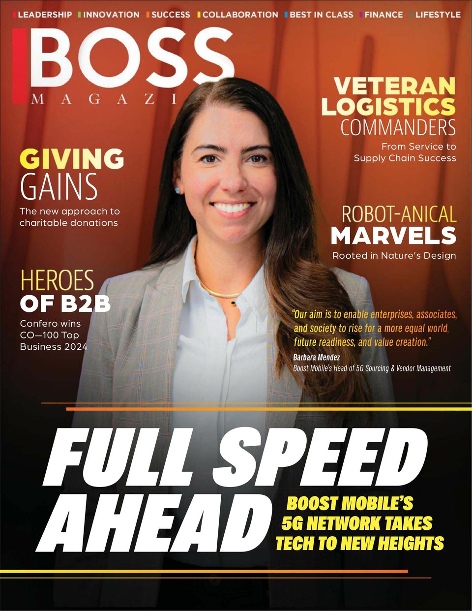 Get digital access to The BOSS Magazine Magazine | Magzter.com