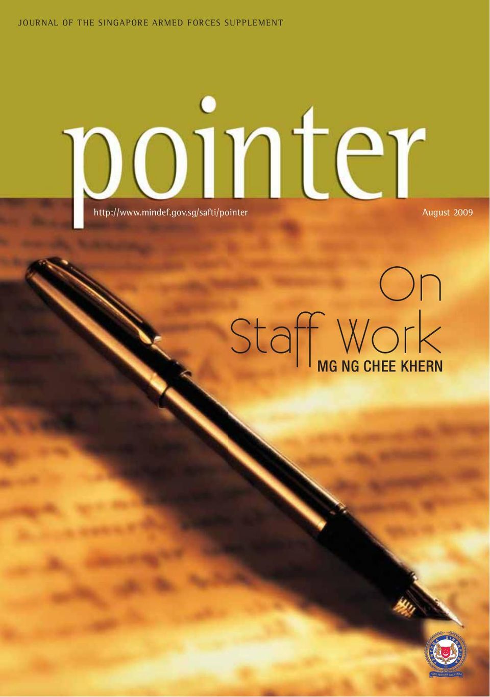 Get digital access to POINTER - On Staff Work issue | Magzter.com