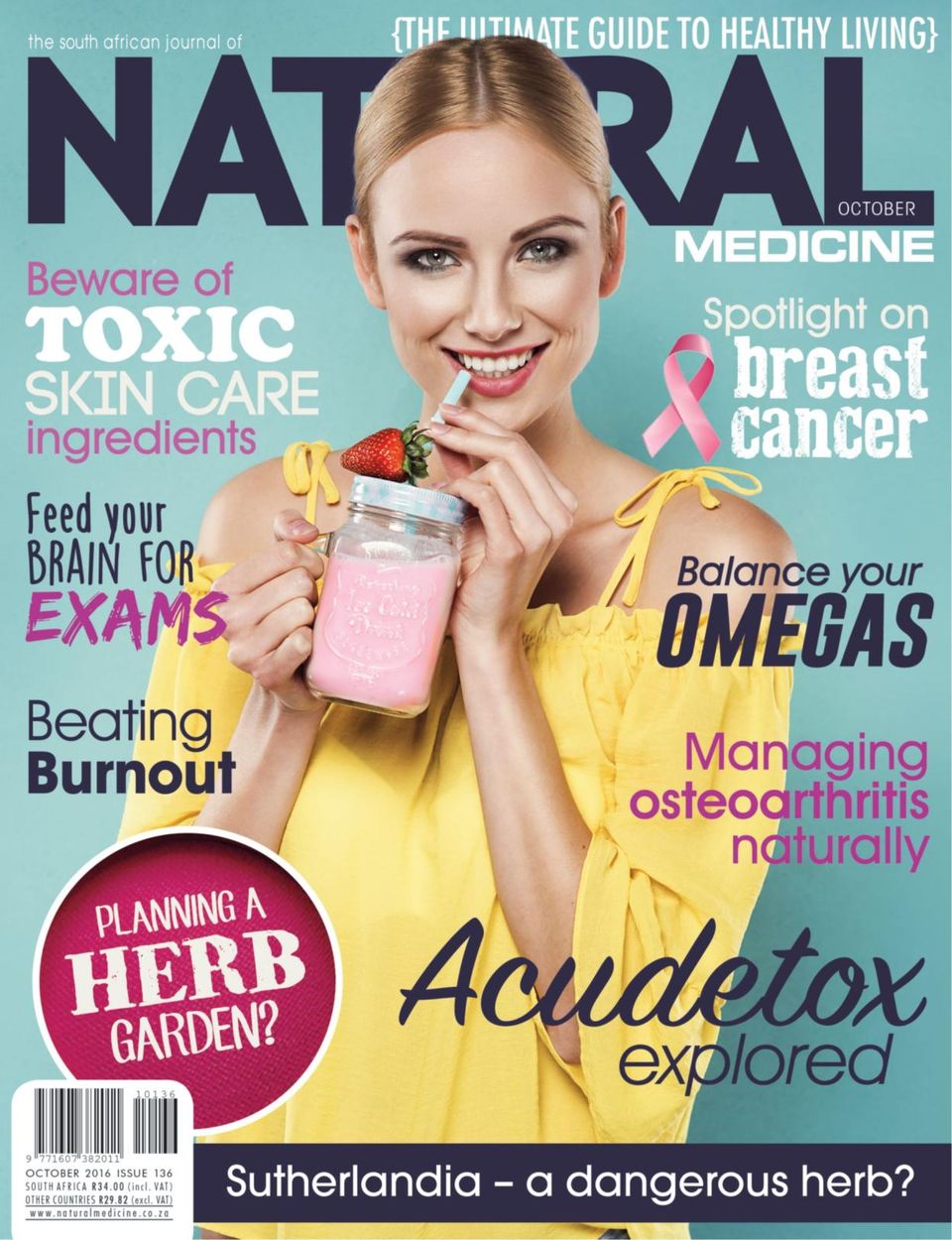 Natural Medicine South Africa-October 2016 Magazine
