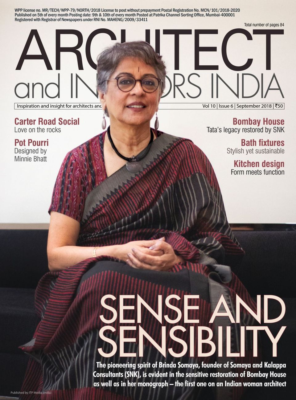 Architect and Interiors India-September 2018 Magazine