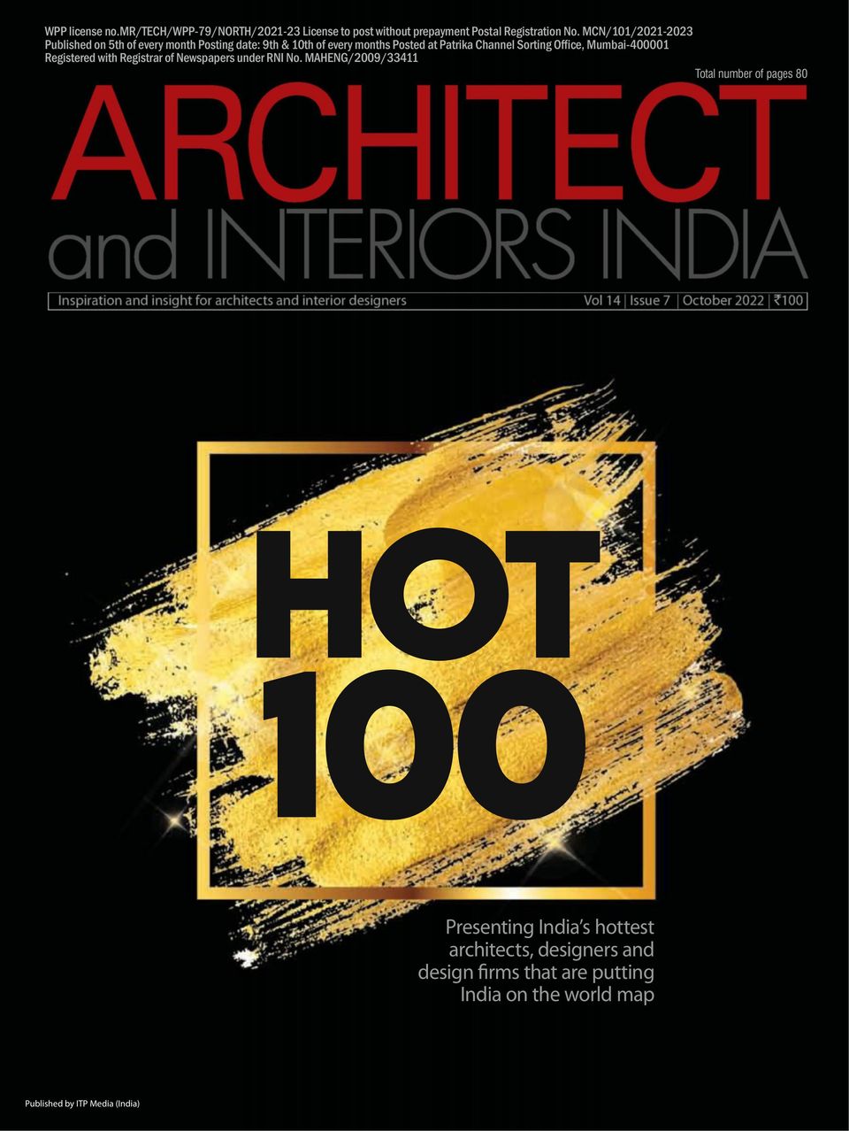 Architect and Interiors India-October 2022 Magazine
