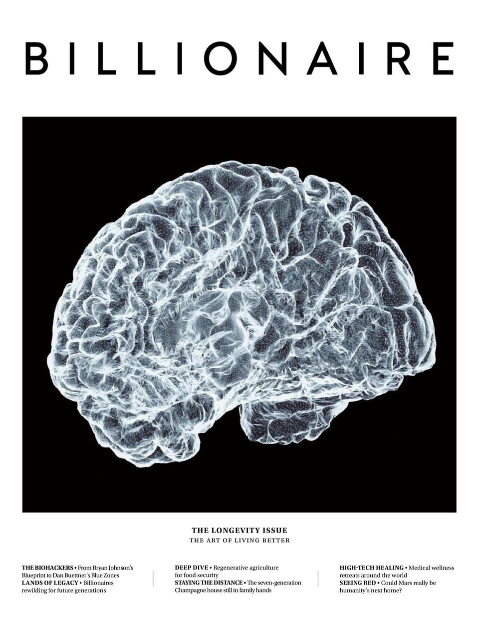 Get digital access to BILLIONAIRE - 36 - The Longevity Issue issue ...