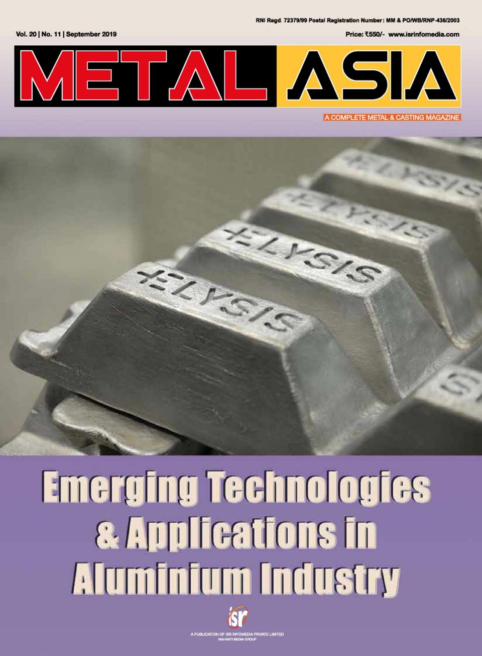 Metal Asia-September 2019 Magazine - Get your Digital Subscription