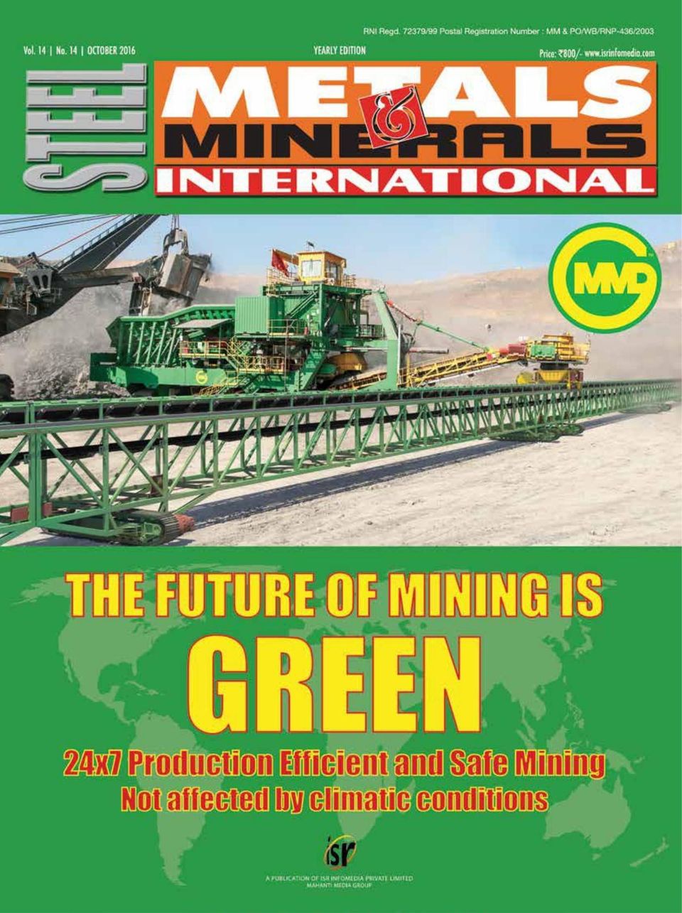 Steel Metals & Minerals International-October 2016 Magazine