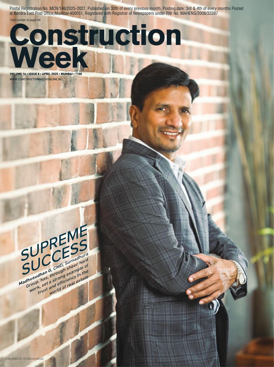 Get digital access to Construction Week Magazine | Magzter.com