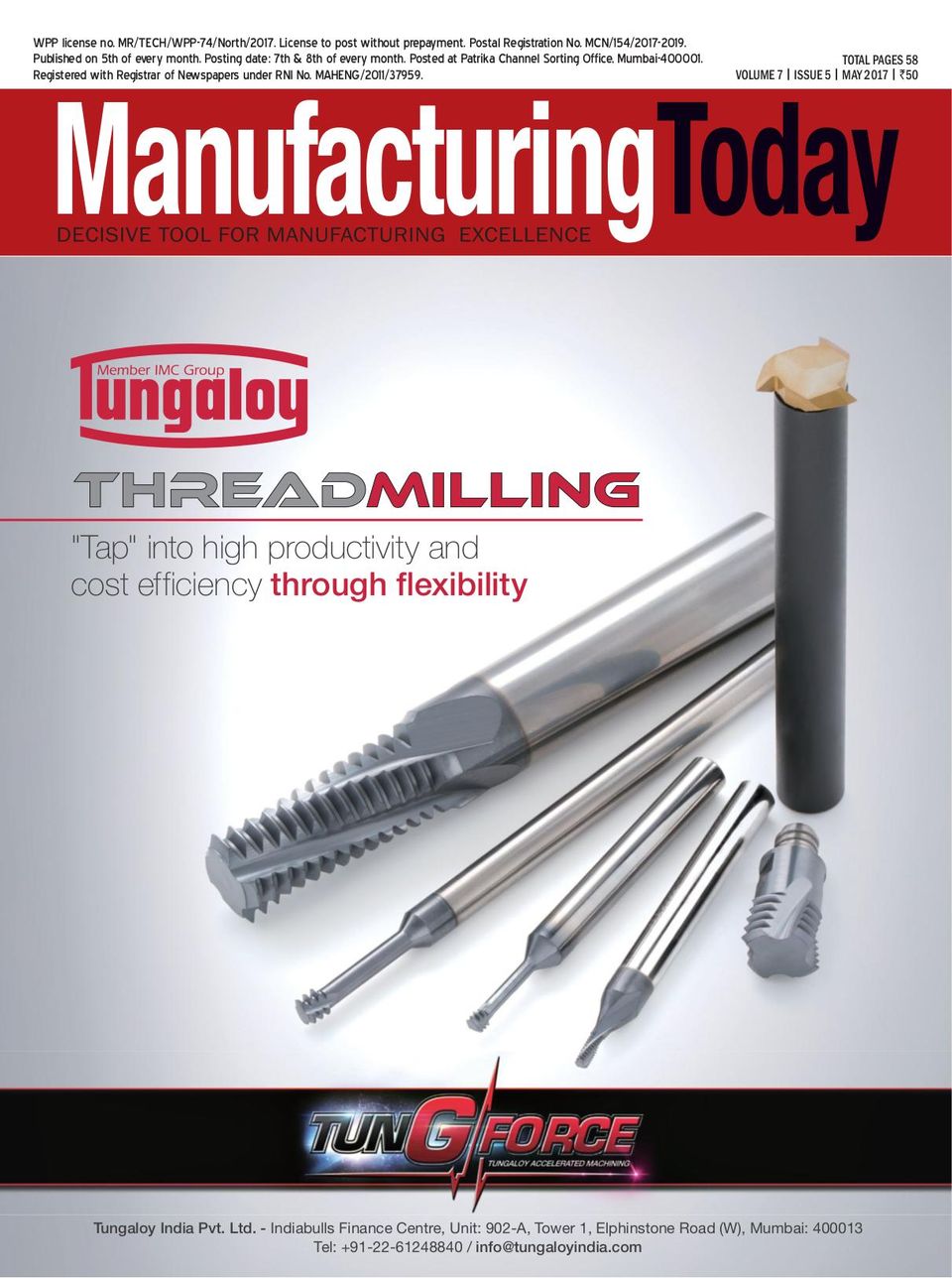 Get digital access to Manufacturing Today - May 2017 issue | Magzter.com
