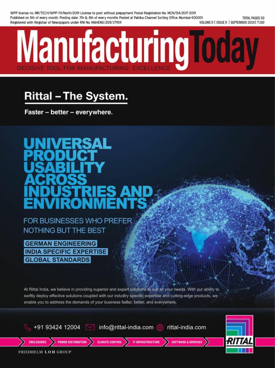 Get digital access to Manufacturing Today - September 2019 issue ...