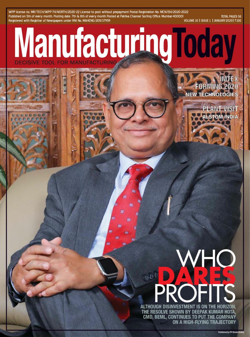 Get digital access to Manufacturing Today - January 2020 issue ...