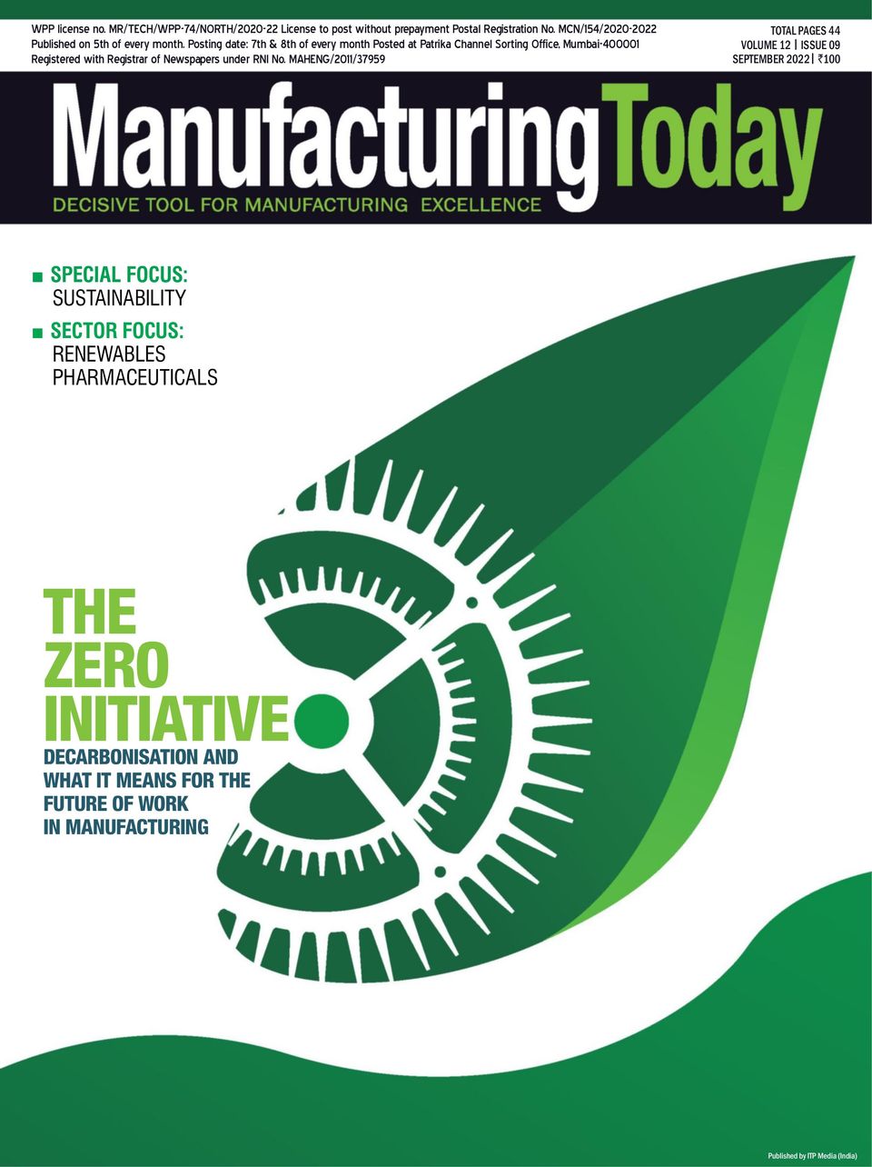 Manufacturing Today Magazine - Get your Digital Subscription