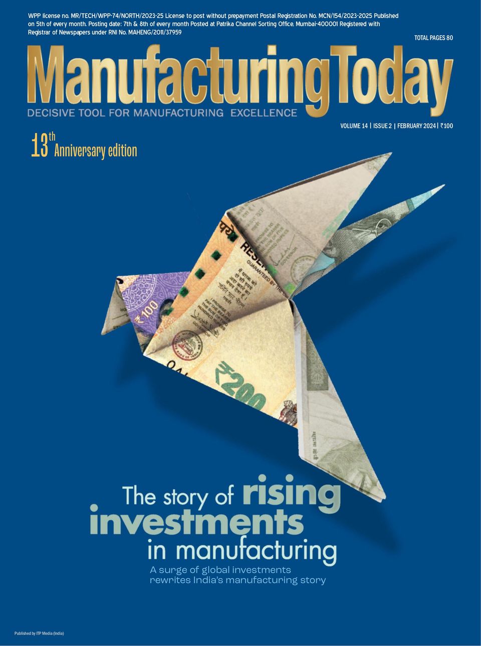 Manufacturing Today Magazine - Get your Digital Subscription