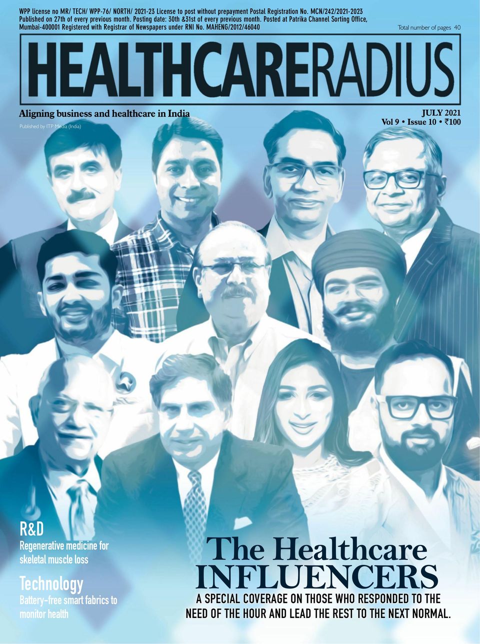 Healthcare Radius-July 2021 Magazine - Get your Digital Subscription