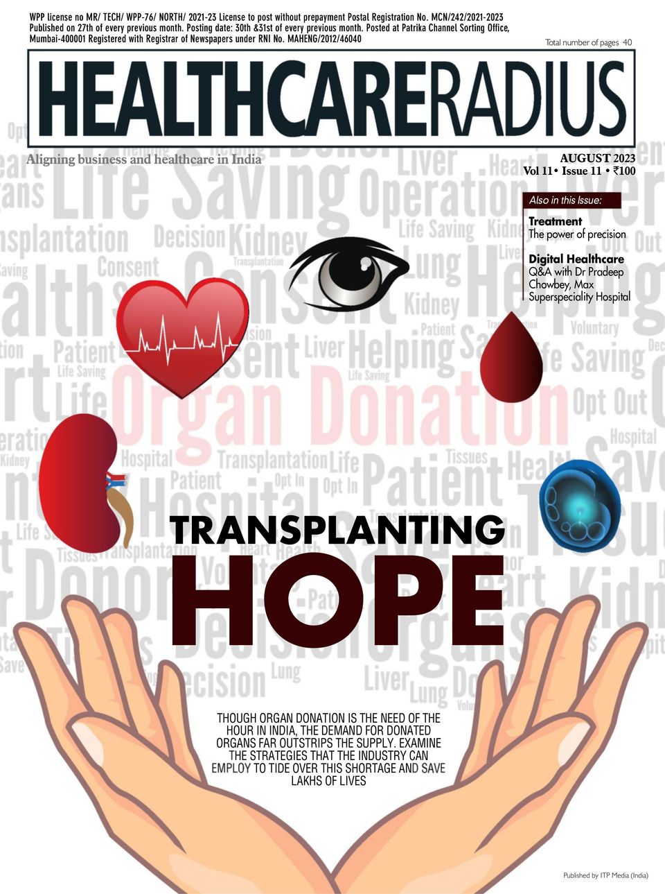 Healthcare Radius-August 2023 Magazine - Get your Digital Subscription