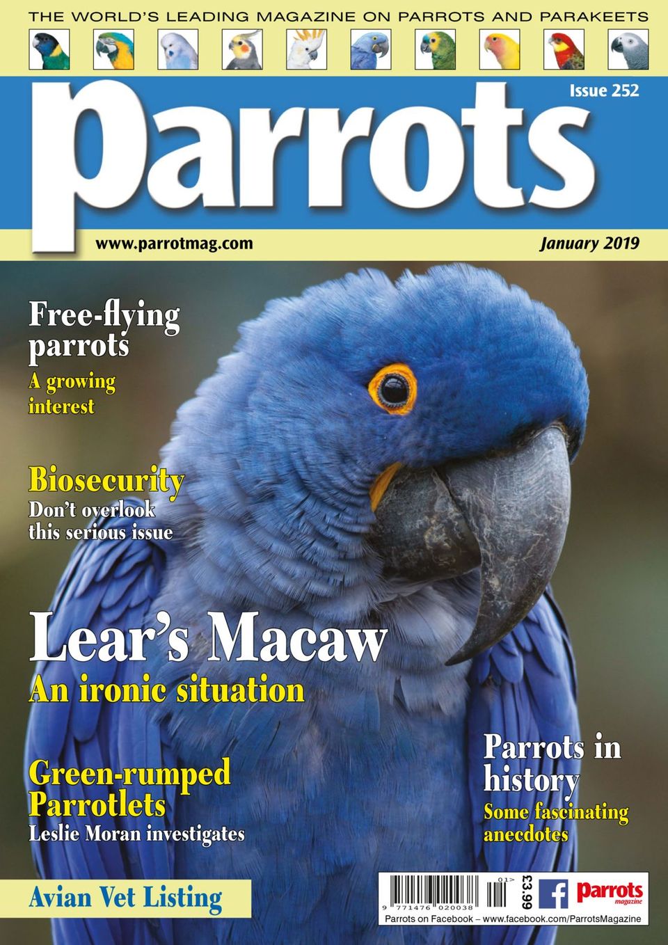 Parrots magazine-January 2019 Magazine - Get your Digital Subscription